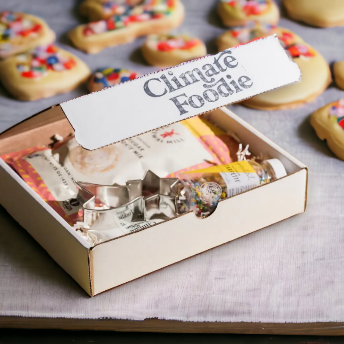 Shooting Star Sugar Cookie Kit Gift Box | Bistro Marketplace